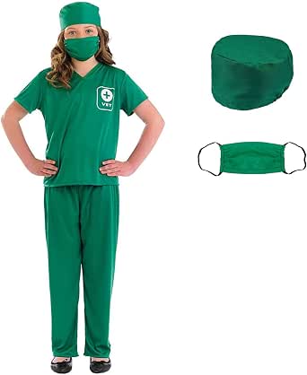 Amazon.com: fun shack Animal Doctor Veterinarian Costume For Kids, Vet ...