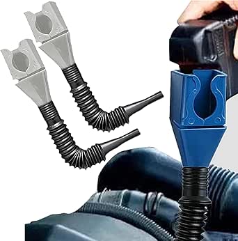 Flexible Draining Tool Snap Funnel, Collapsible Wide Mouth Funnels Oil ...