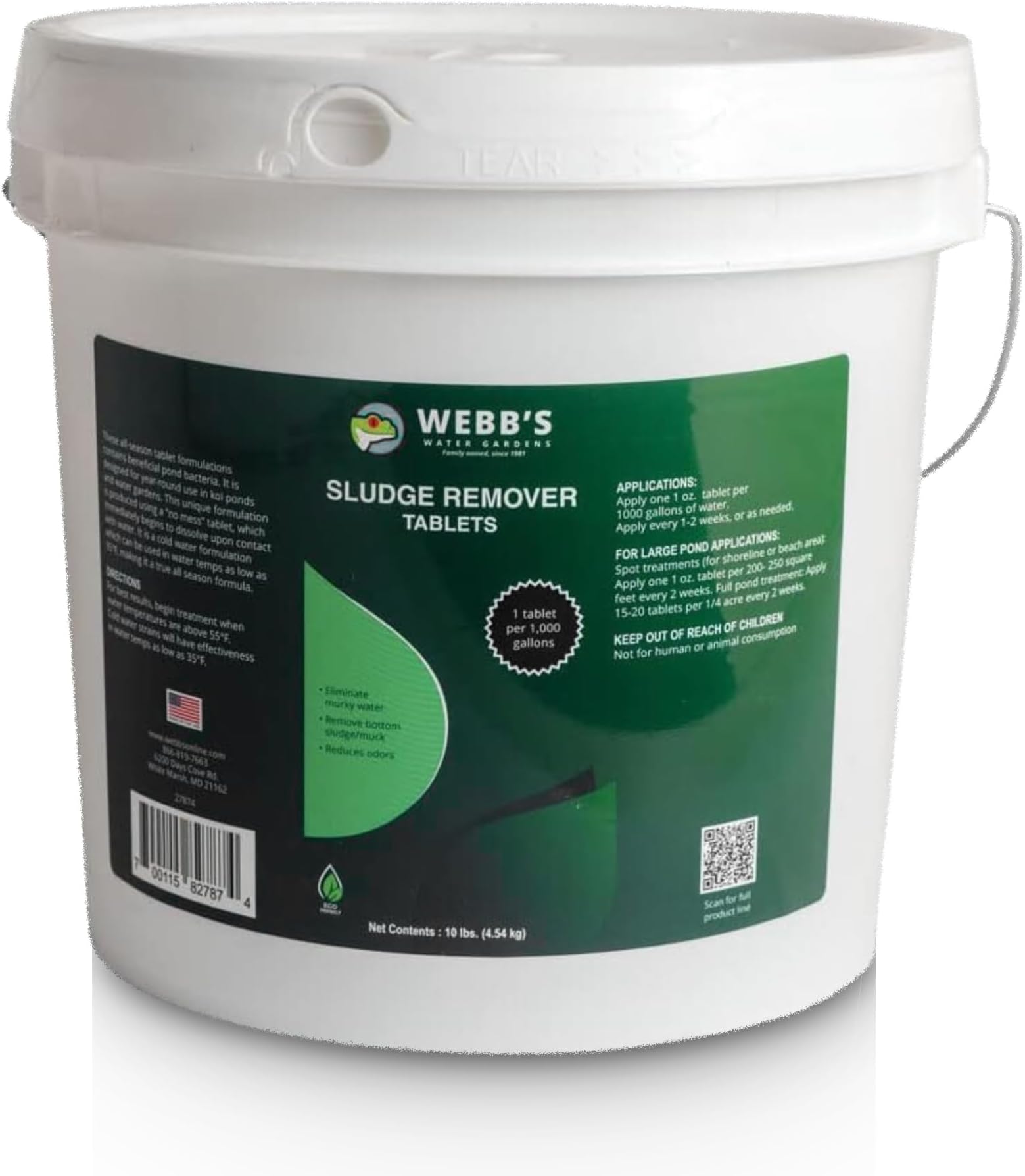 Amazon.com: Pond Muck and Sludge Remover Tablets - 160 Tablets - Safe ...