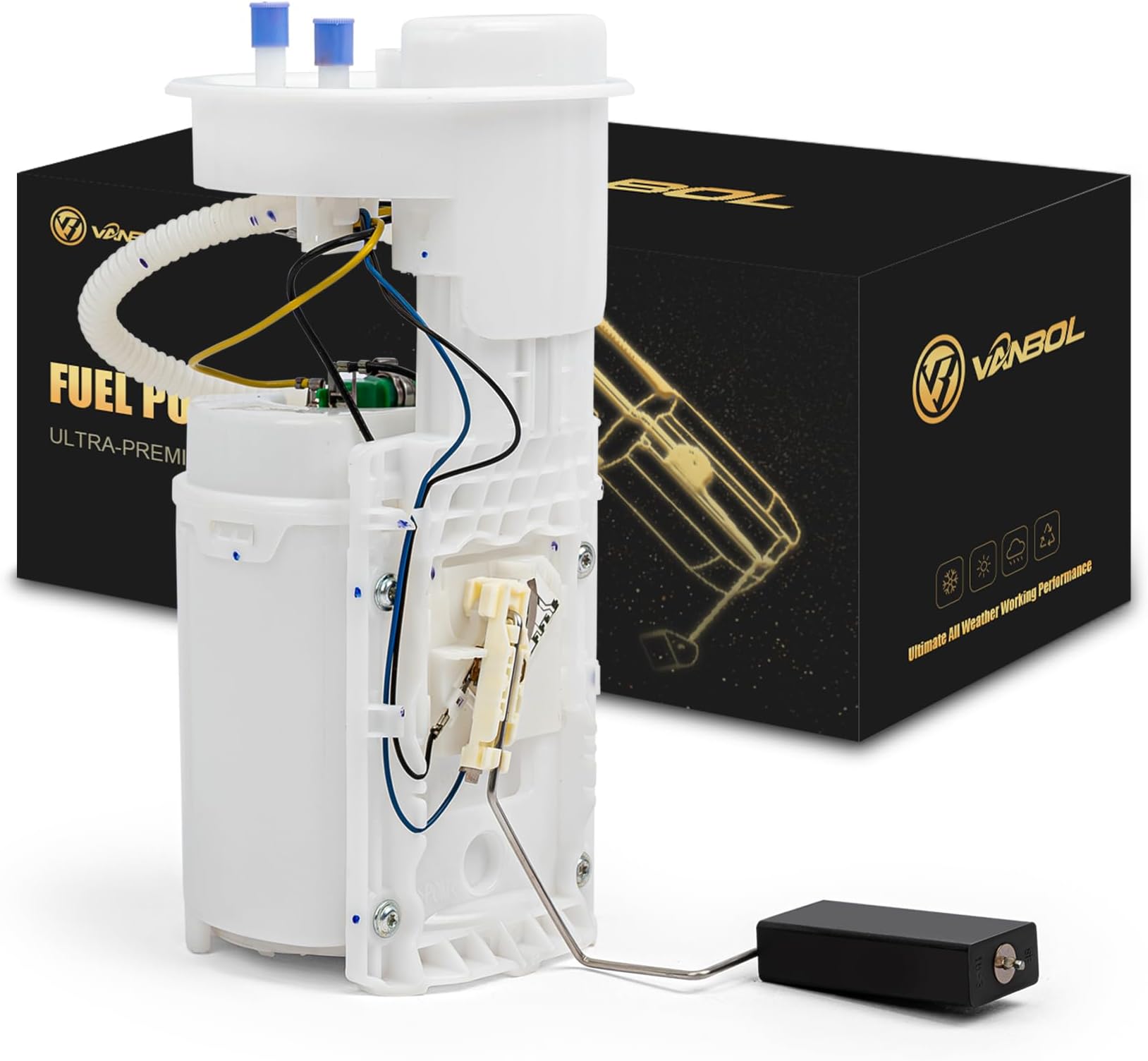 VANBOL Electric Fuel Pump Module Assembly Compatible with 1998-2010 VW ...