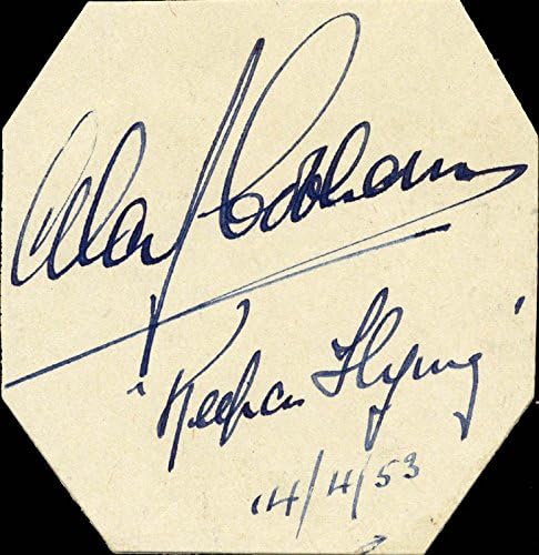 Amazon.com: Sir Alan J. Cobham - Autograph Quotation Signed 04/14/1953 ...