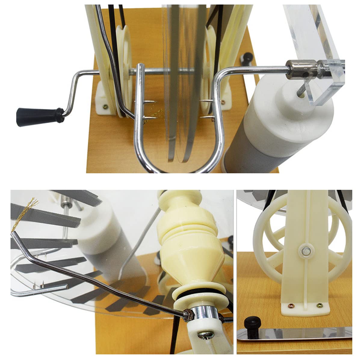 Gerador Eletrostatico Holtz Toepler Holtz Electrostatic Machine | Jeff