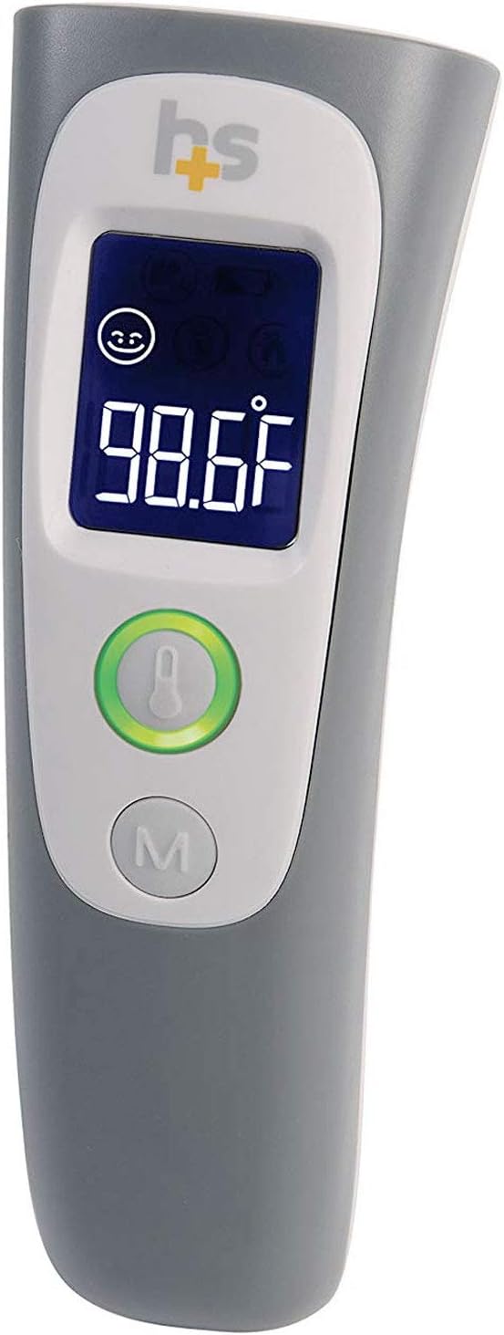 Amazon.com: HealthSmart Digital Temporal Thermometer with No Contact ...
