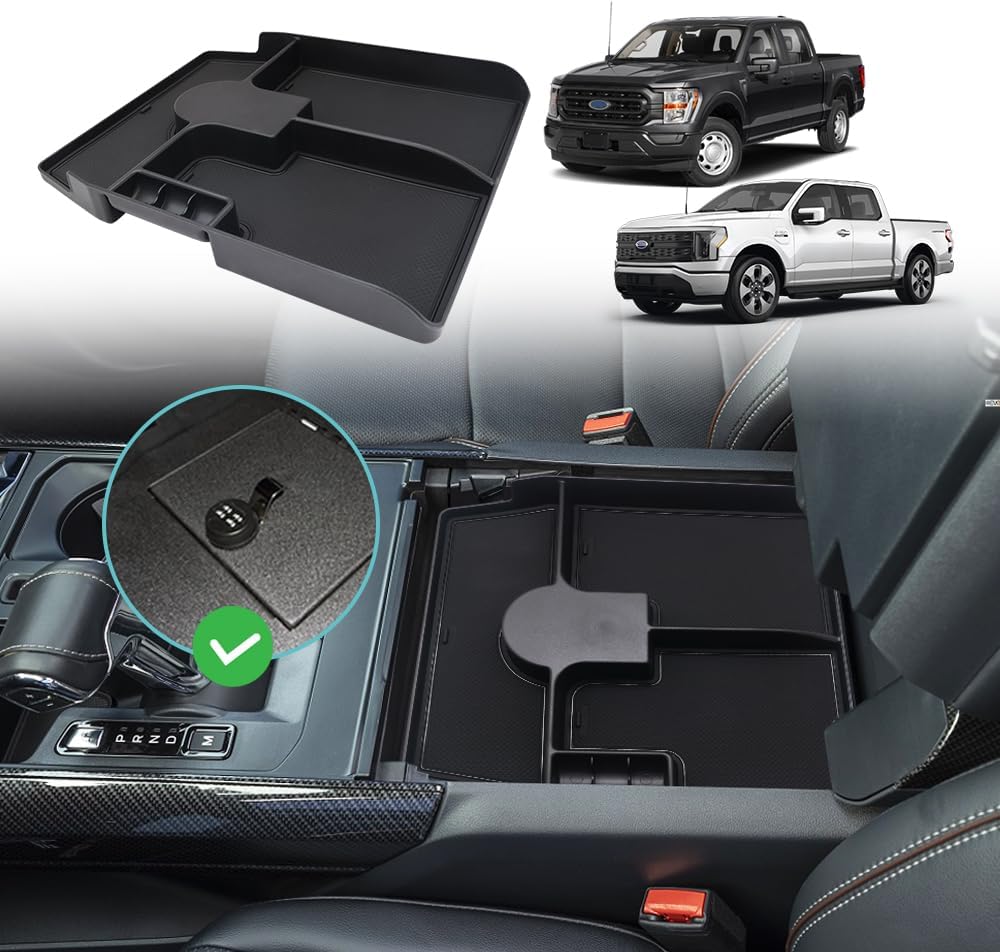 Amazon.com: BestEvMod for F150& Lightning Center Console Organizer ...