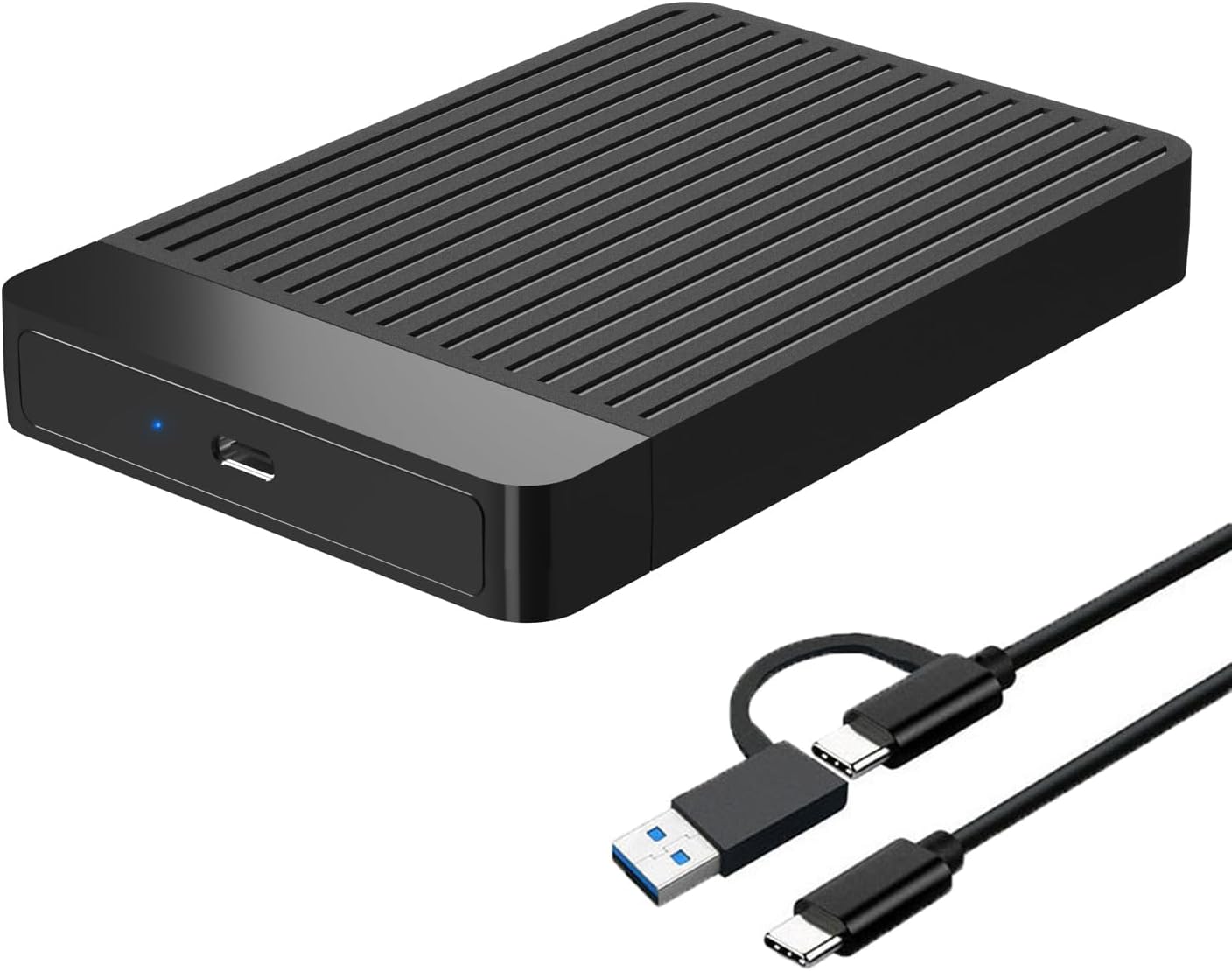 Amazon.com: Tianken 120GB Ultra Slim Portable External Hard Drive USB 3 ...