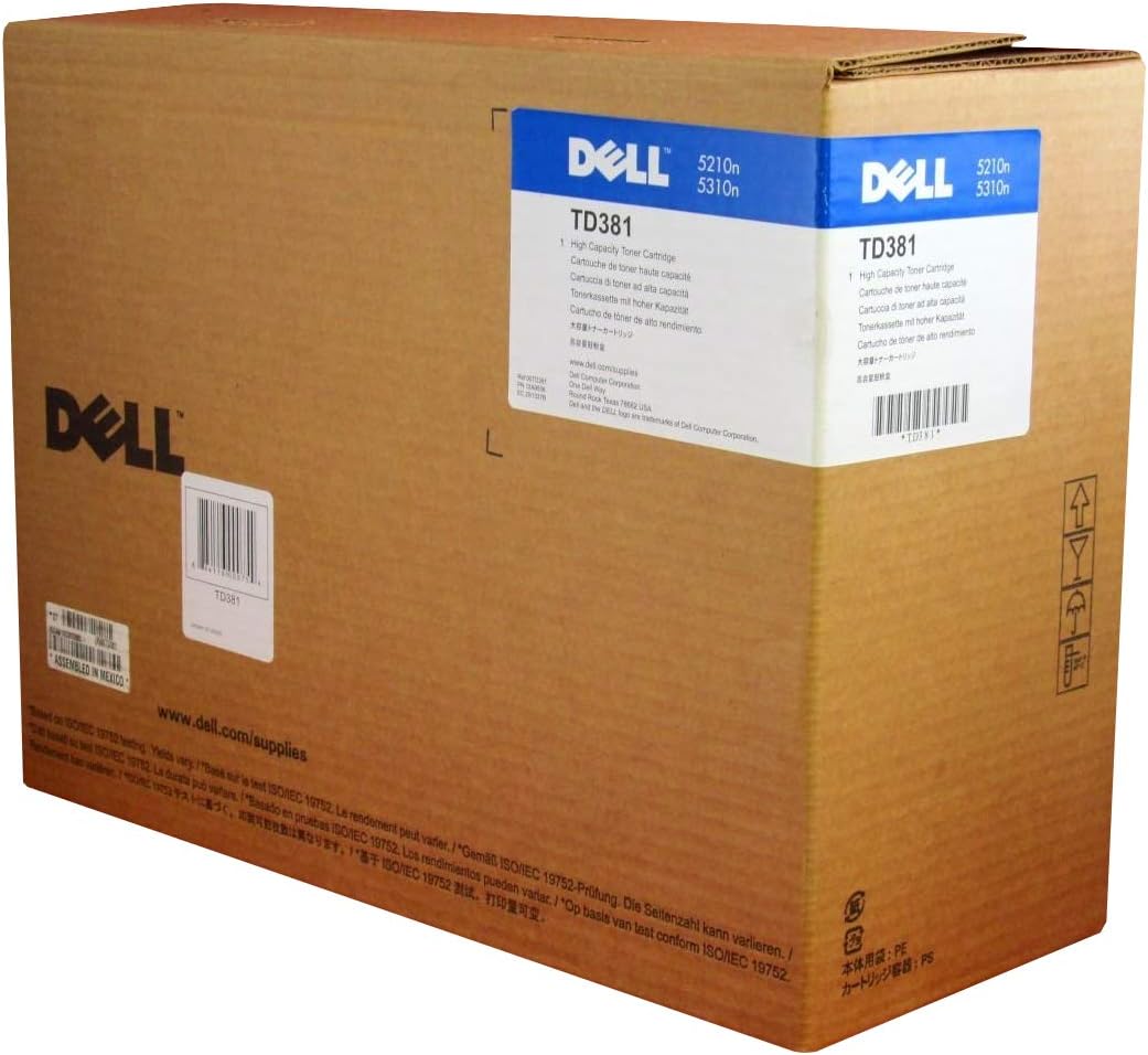 Amazon.com: Dell GD531 Black Toner Cartridge 5210n/5310n Laser Printer ...