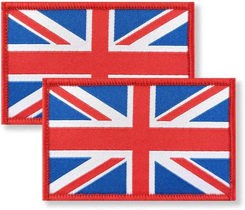 Amazon.com: Overdecor United Kingdom UK British Flag Patch Tactical ...