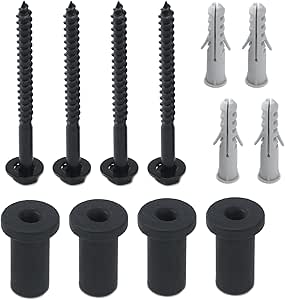 Amazon.com: Crapyt 4 Set Barn Door Spacers Sliding Barn Door Track Rail ...