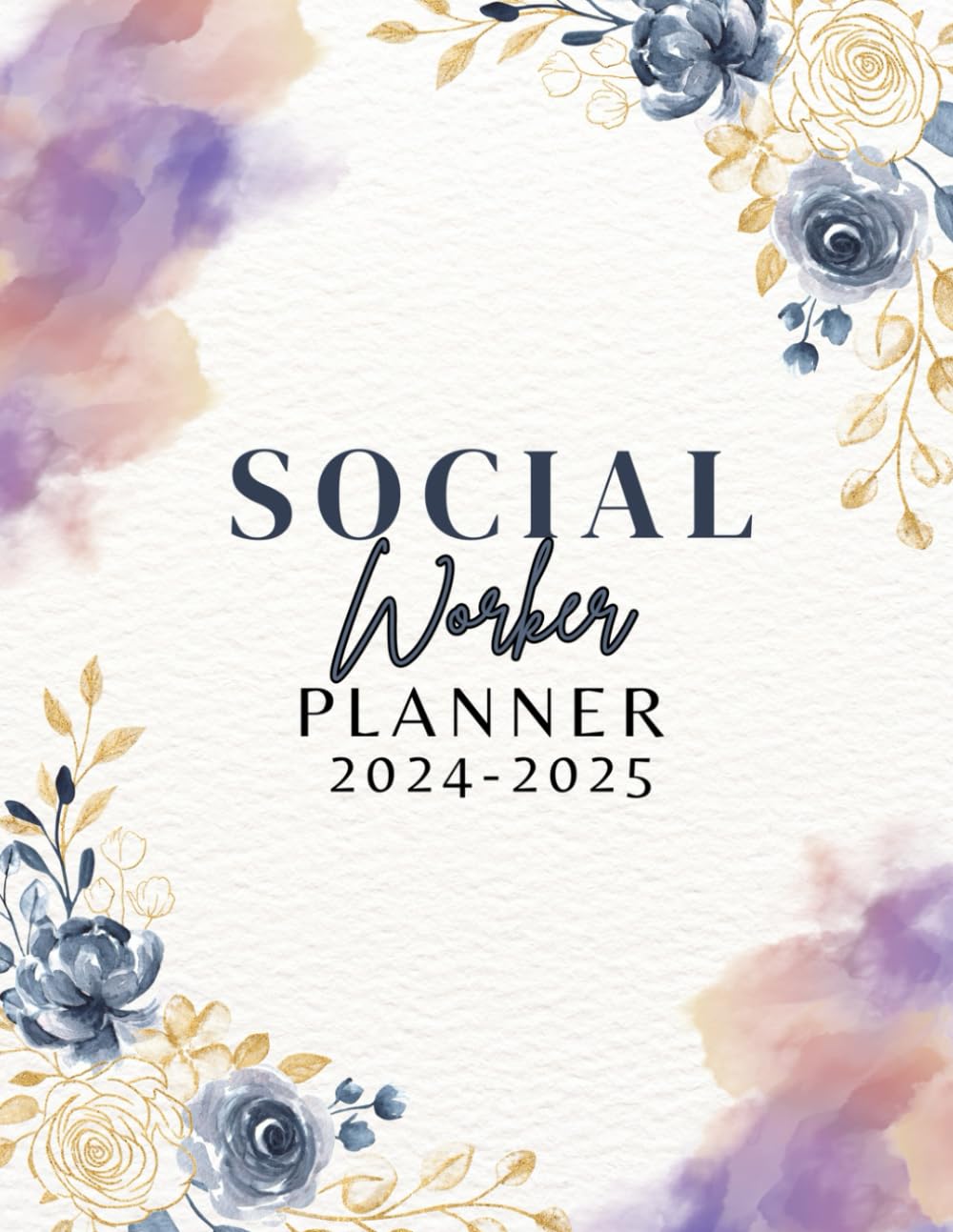Social Worker planner 2024-2025: session notes for Therapists & Social ...