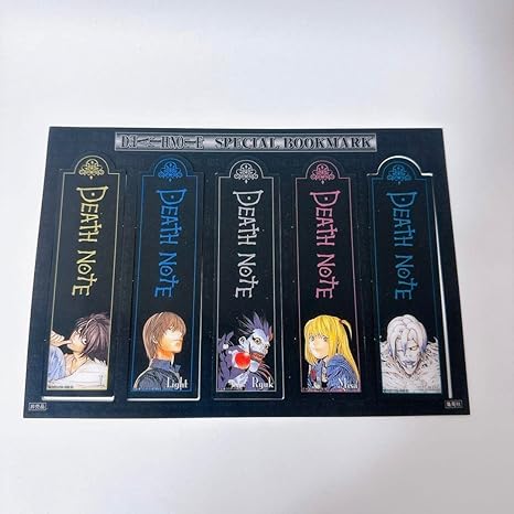 Death Note Bookmark Bookmark Limited Edition : Amazon.ca: Office Products