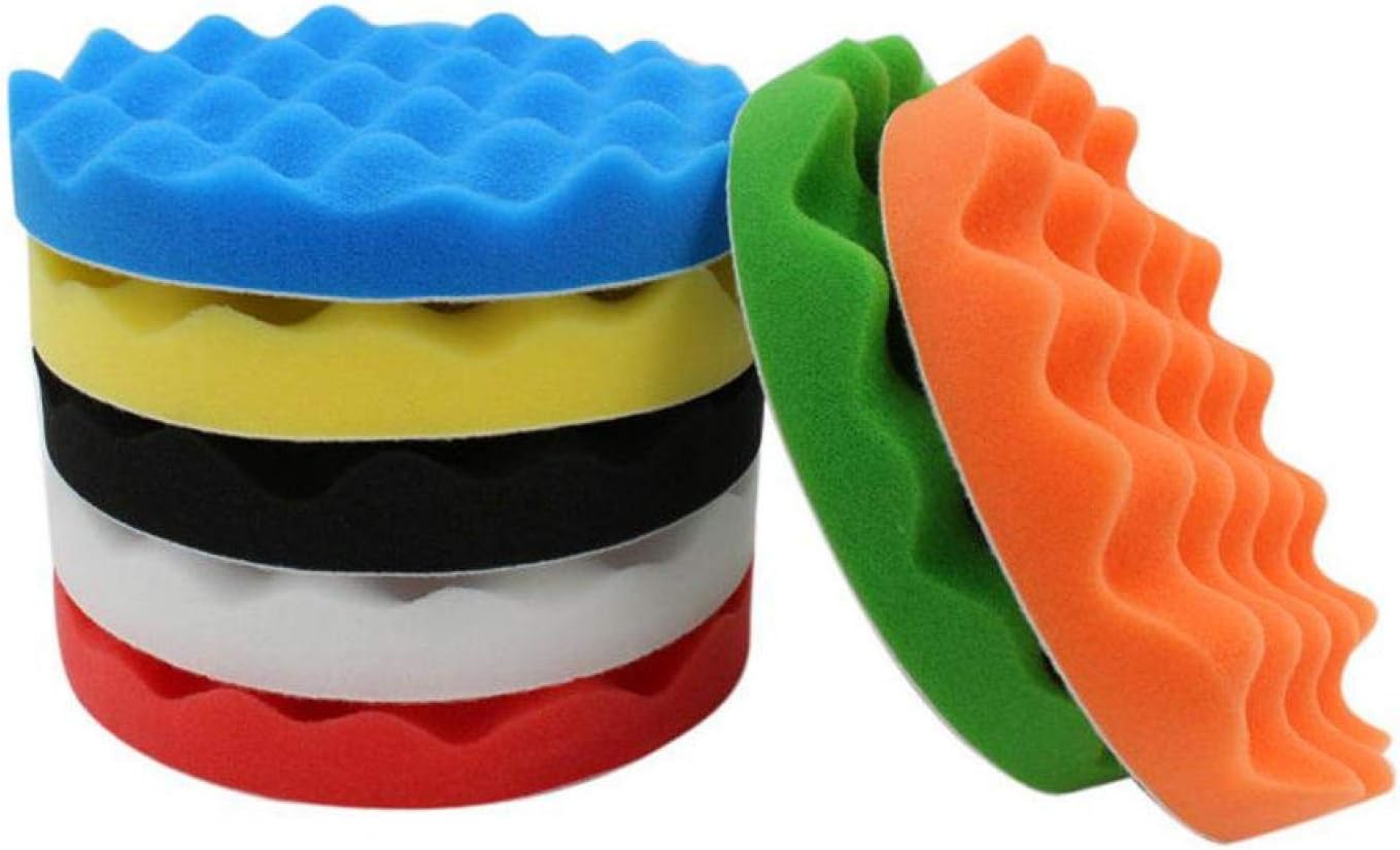Amazon.com: Qil lu 10 Pcs Sponge Polishing Pads, Sponge Polishing ...