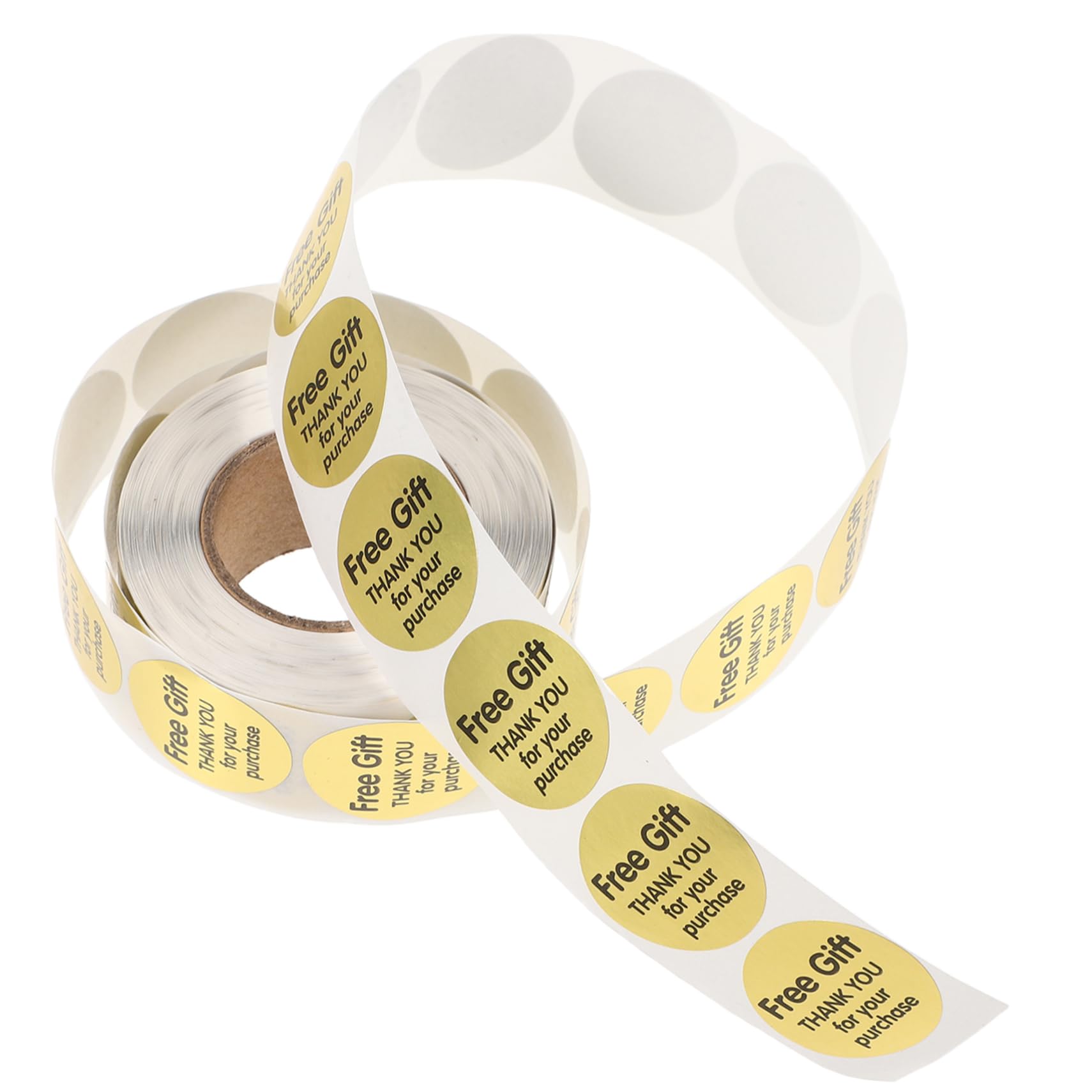 Amazon.com : OKUMEYR 1 Roll Thank You Stickers Customer Appreciation ...