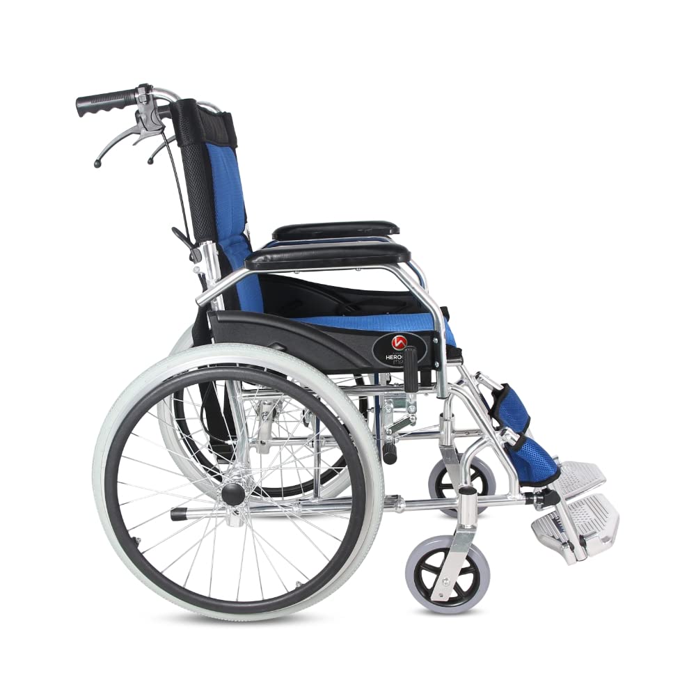 Hero Eco Med - Mediva MHL-1008 Lightweight Manual Wheelchair with ...