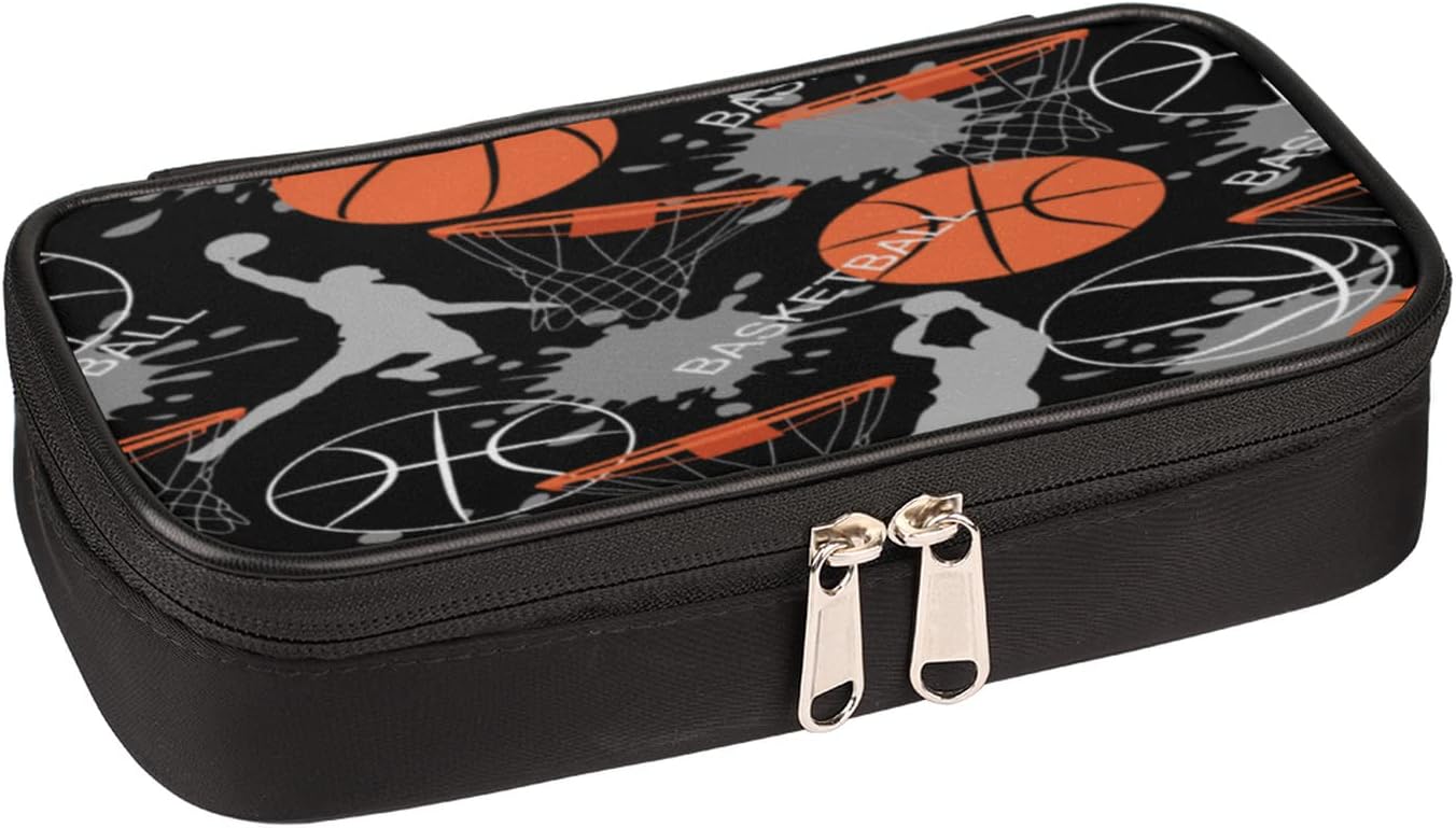 Amazon.com: Enyuwlcm Heavy Canvas Stationery Stylish Simple Pencil Bag ...