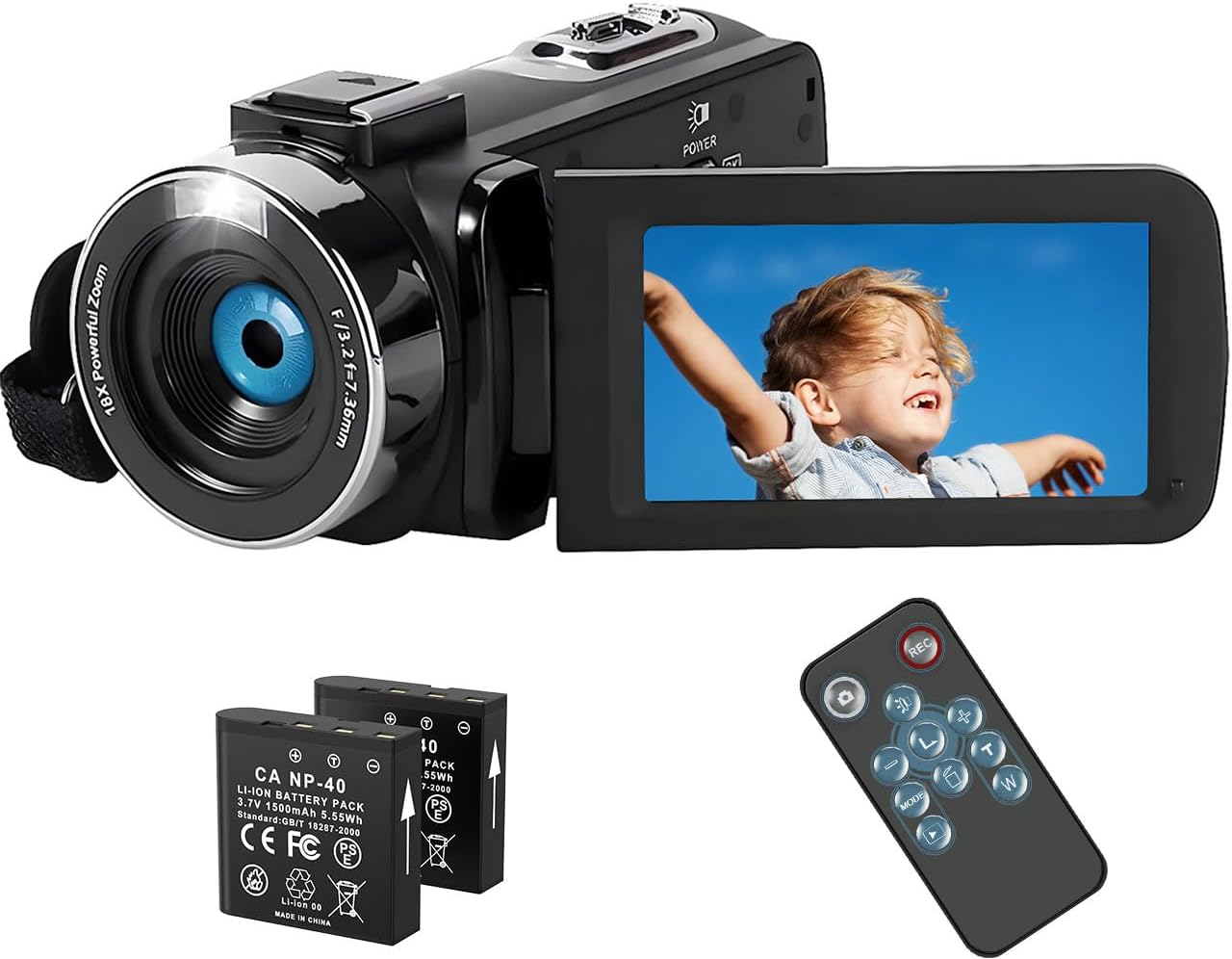 Amazon.com : Canon VIXIA HF R100 Flash Memory Camcorder : Dv Camcorder ...