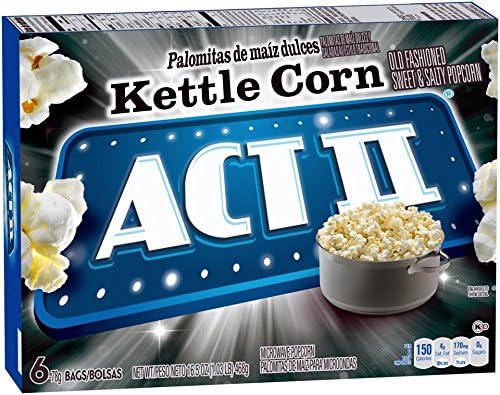 Amazon.com : ACT II Xtreme Butter Microwave Popcorn, 12 ct, 33.01 oz ...