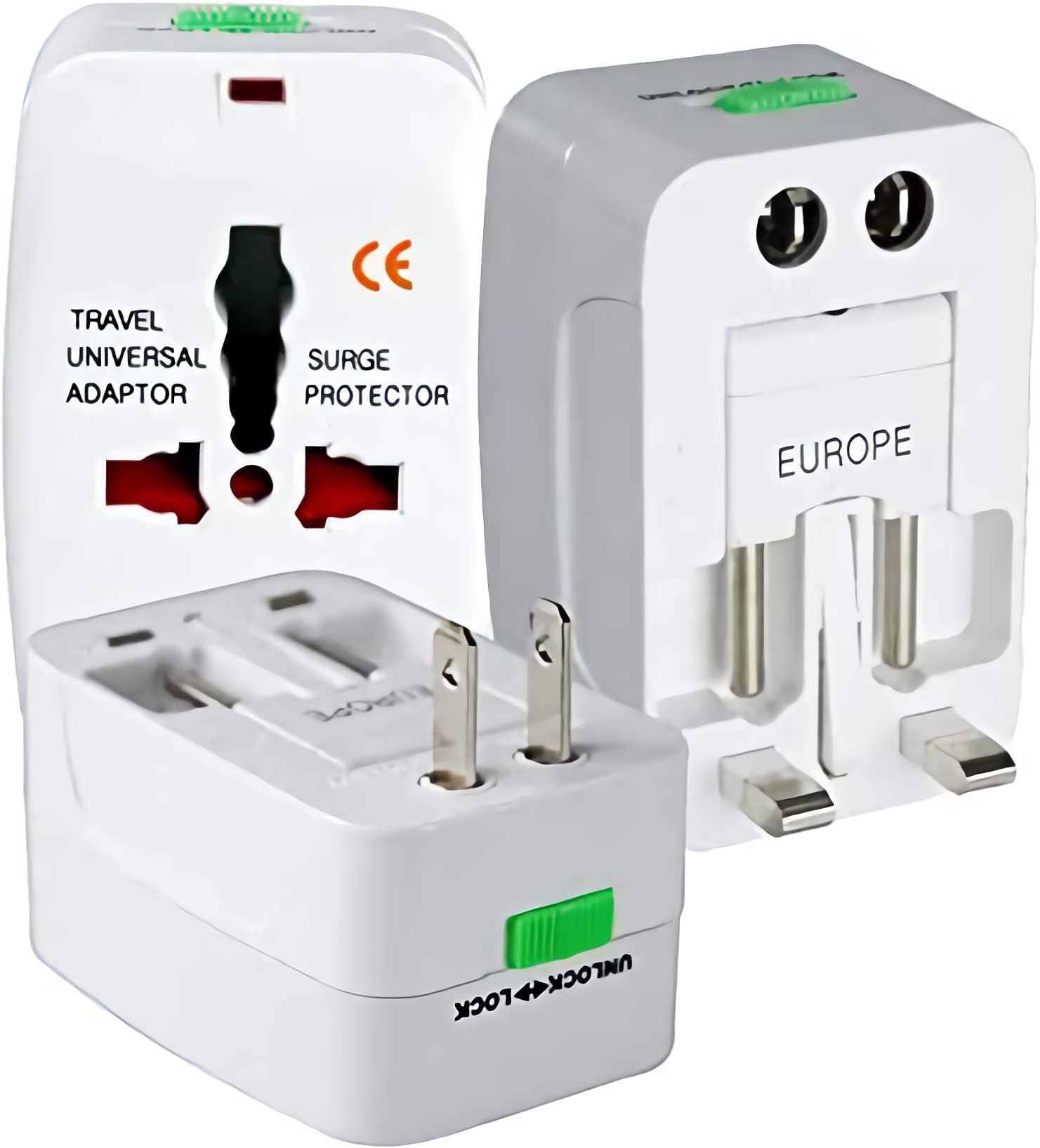 Adaptador de Tomada Universal Para Viagem Padrão Internacional Europa ...