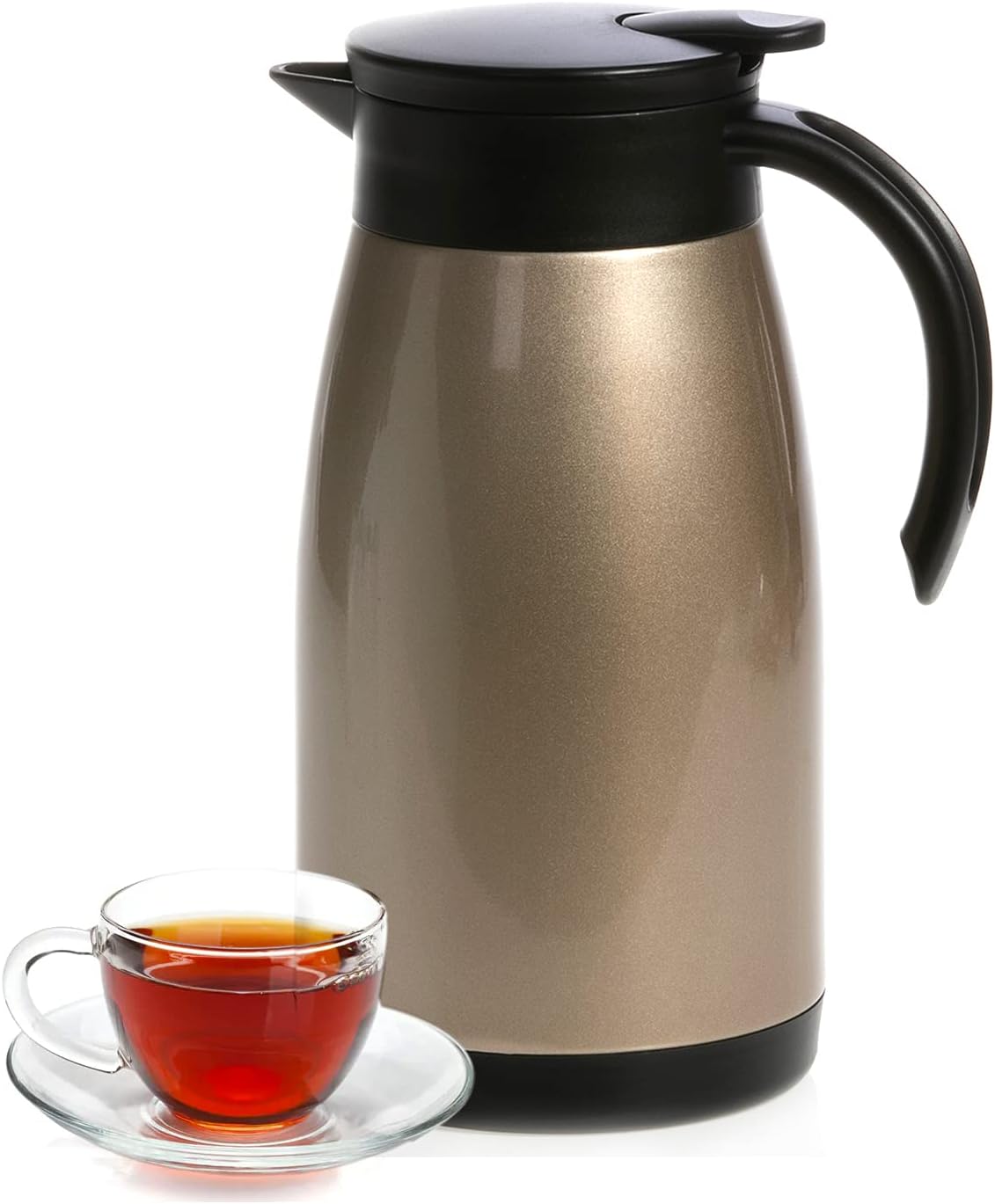 Royalford Coffee Pot 1000ML/33.5oZ | Stainless Steel Thermal Carafe ...
