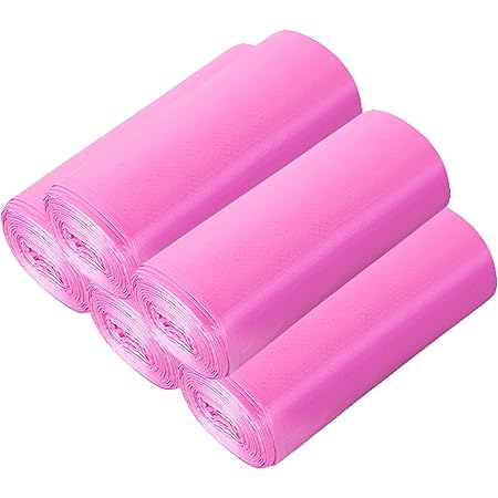 Amazon.com: MOTZU 5 Rolls Small Trash Bags Drawstring, Eco-Friendly ...