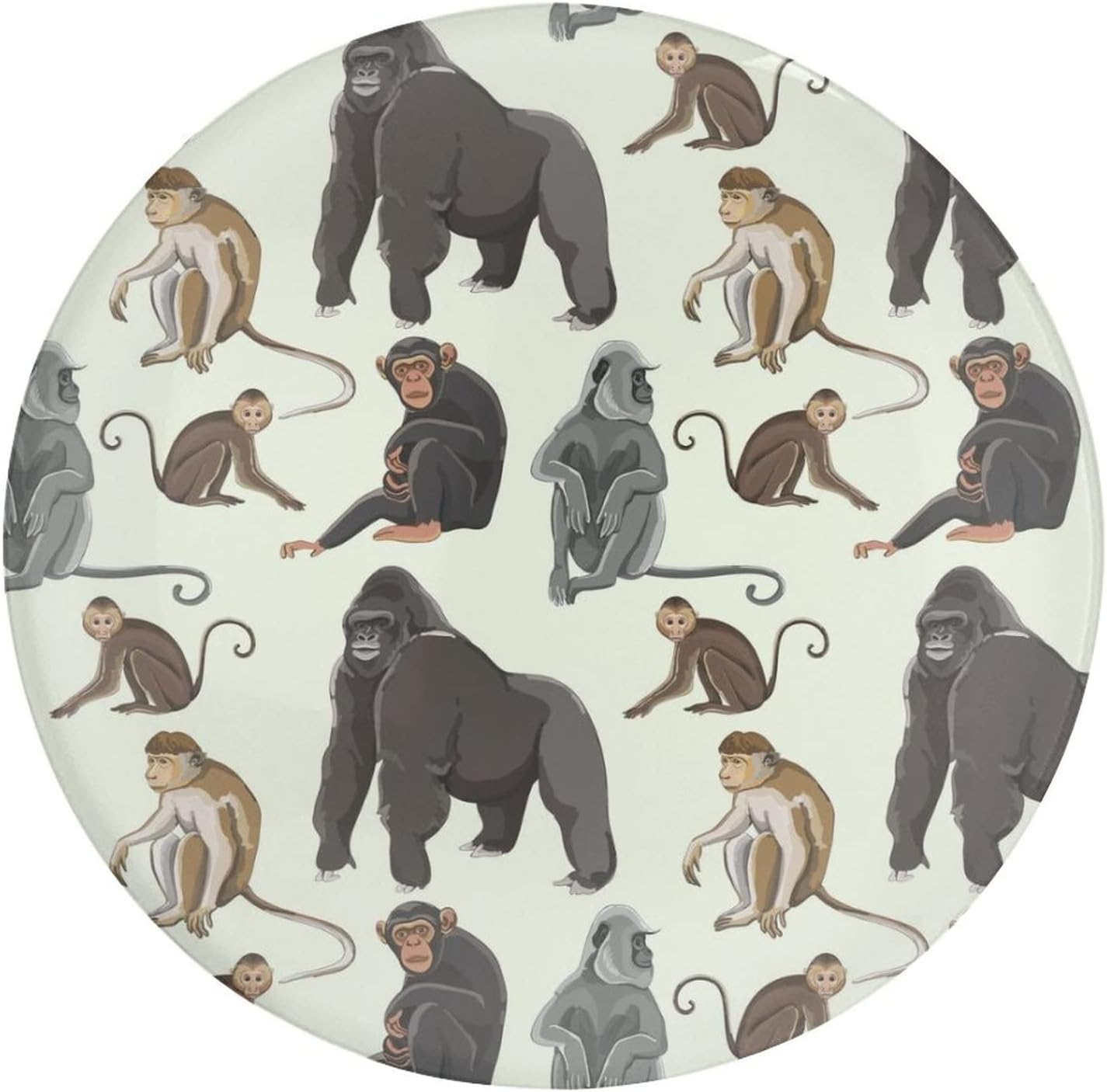 Amazon.com: Different Types of Monkeys Glass Strong Magnetic ...