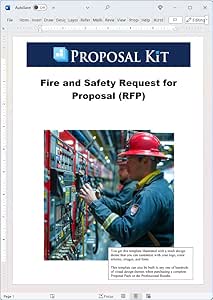 Amazon.com: Fire and Safety Request for Proposal (RFP) - Word Template ...