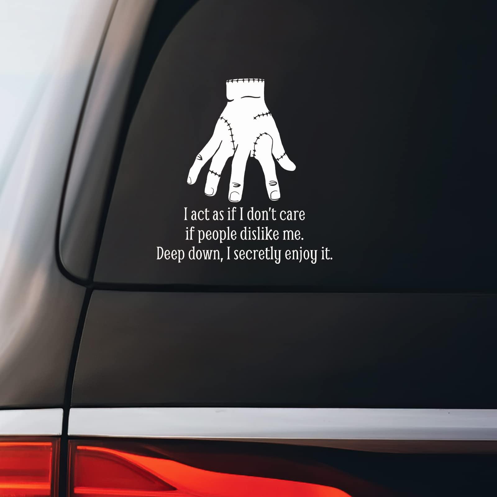 Amazon.com - Wednesday Addams Window Sticker Decal Notebook Car Laptop ...