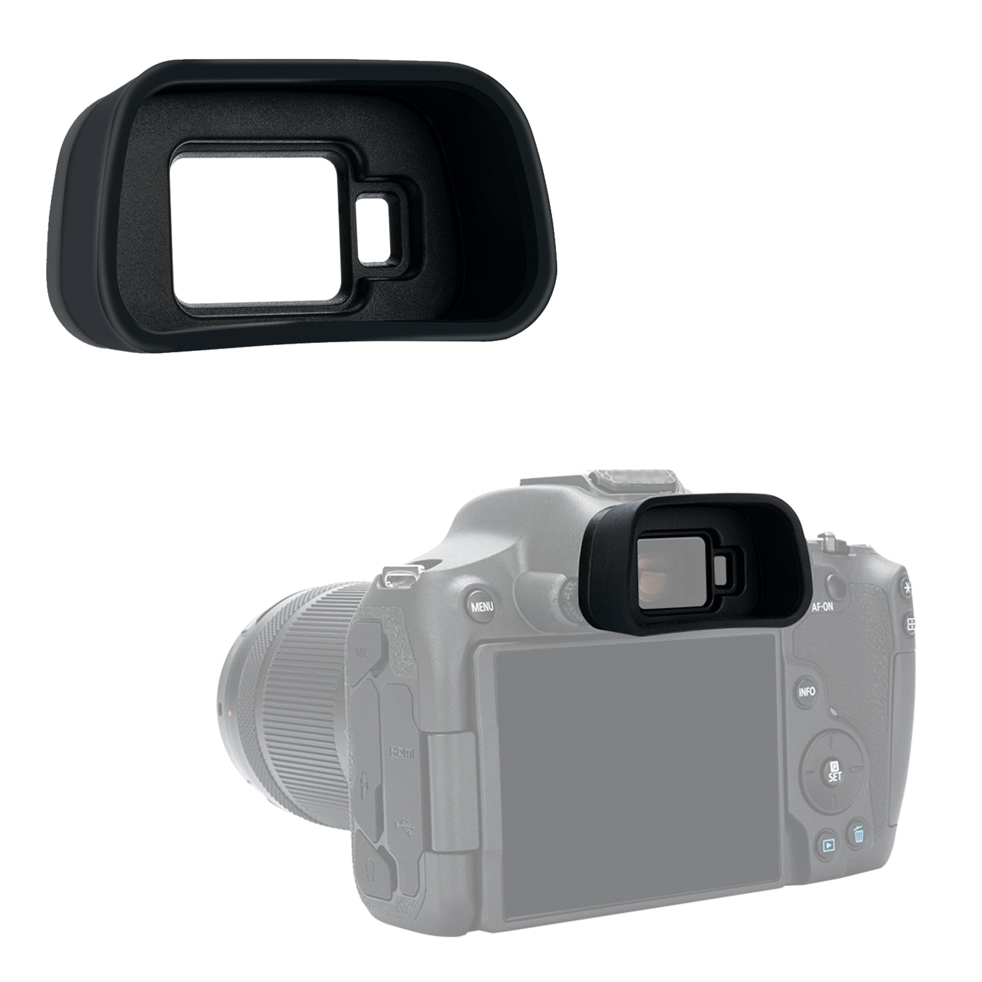 Amazon.com : EOS R7 Eye Cup Eyecup Eyepiece, Extended Long Soft Eyecup Eyepiece Viewfinder for ...