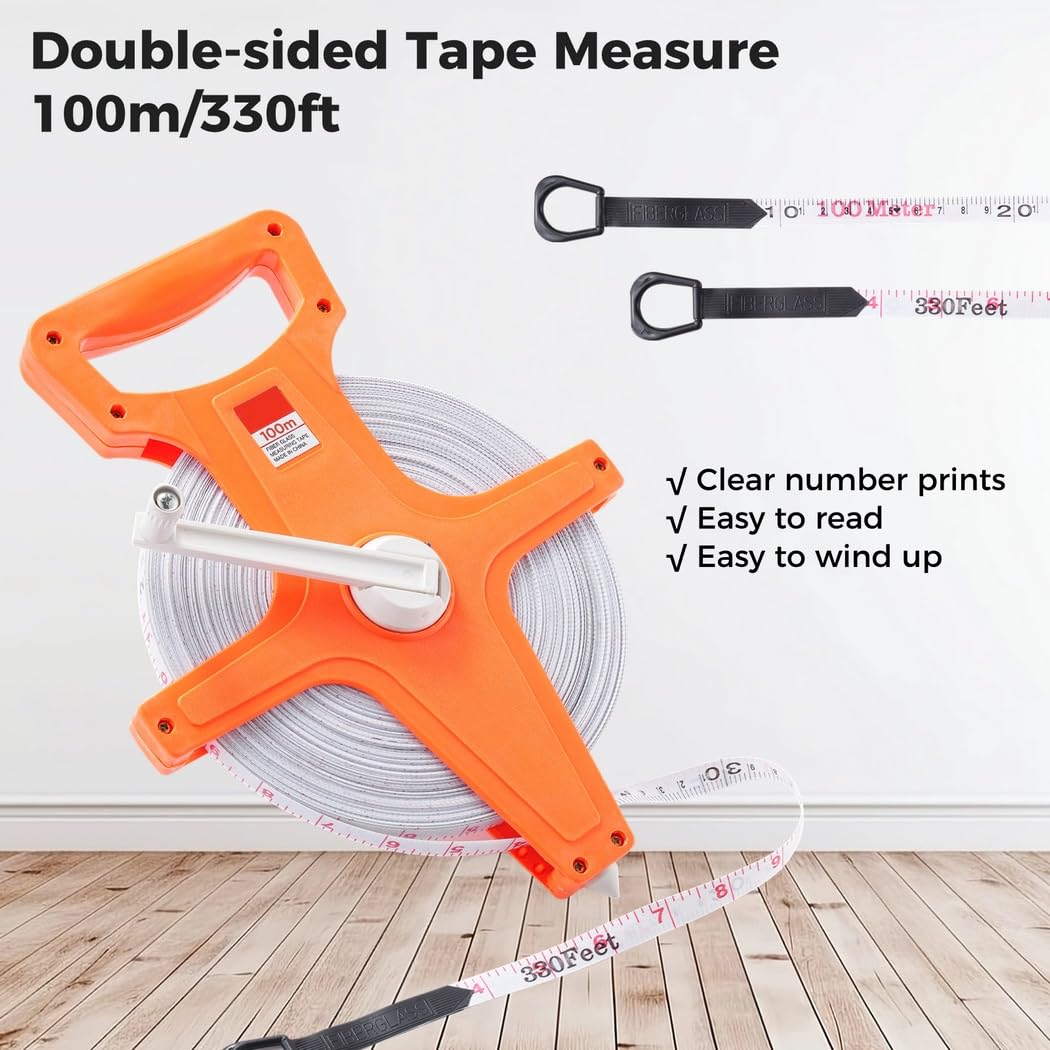 Open Reel Measuring Tape With Crank 30 Meter Open Reel Tape Measure ...