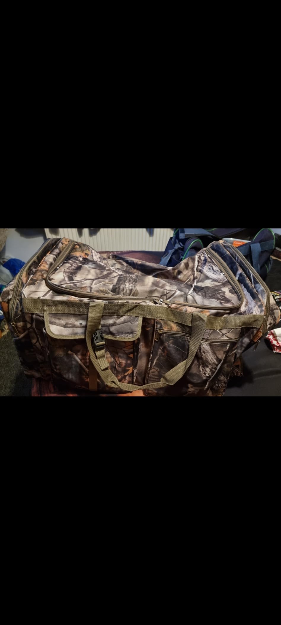 Savage Island Carp Course Fishing Tackle Holdall Carryall Travel Bag ...