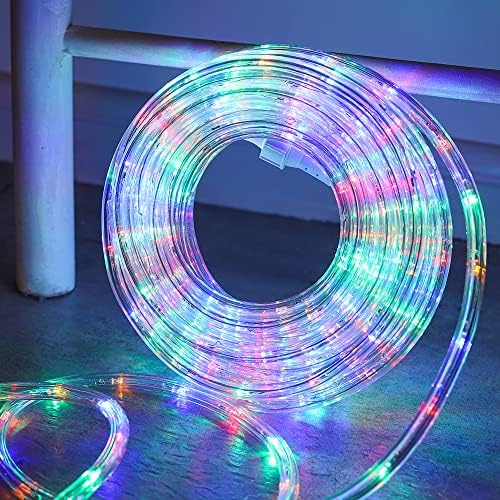 Amazon.com: SINGCHUNGTE 66Ft Rope Lights for Outside, Connectable LED ...