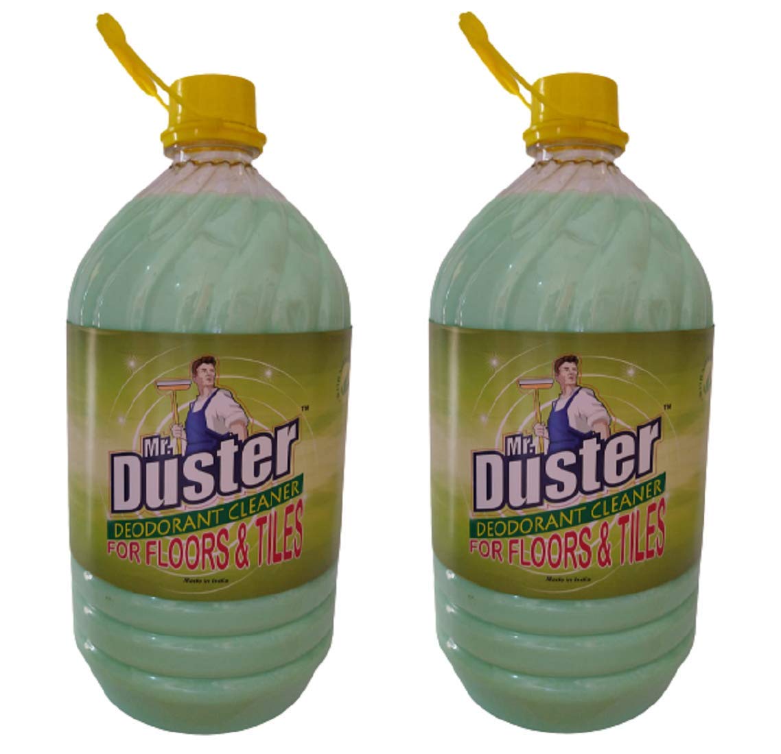 Mr. Duster Floor Cleaner Fresh Fragrance 5 Ltr (Pack of 2) : Amazon.in ...