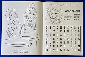 anti smoking coloring pages