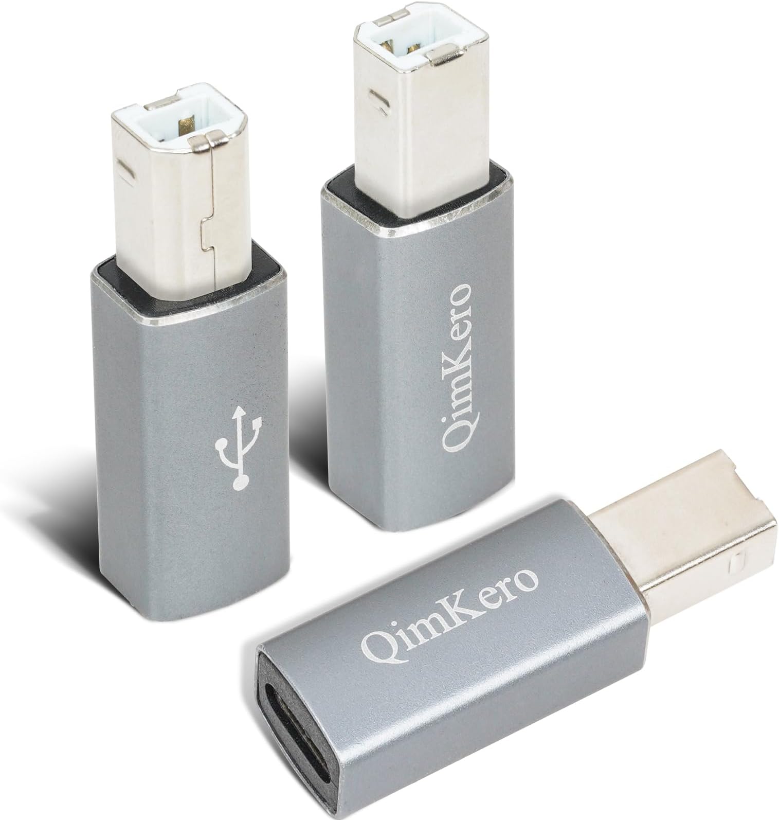 Amazon.com: SinLoon 2 Pack USB C to USB B Adapter Type C to MIDI ...