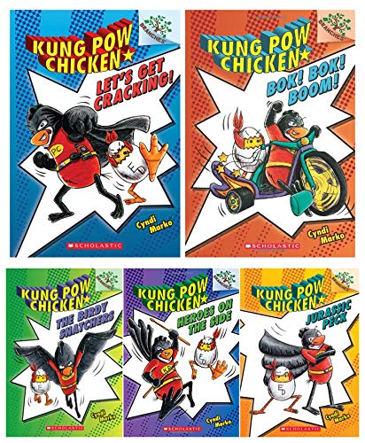 NEW! Kung Pow Chicken Series Set (5 Books): Cyndi Marko: Amazon.com: Books