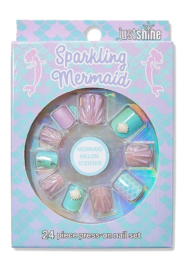 Amazon.com : Justice For Girls Just Shine Sparkling Mermaid Scented ...
