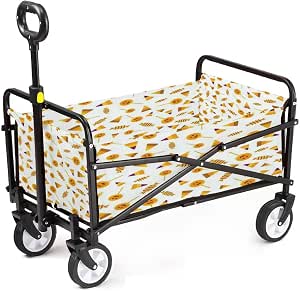 Amazon.com: Outdoor Collapsible Wagon Halloween Candy Seamless ...