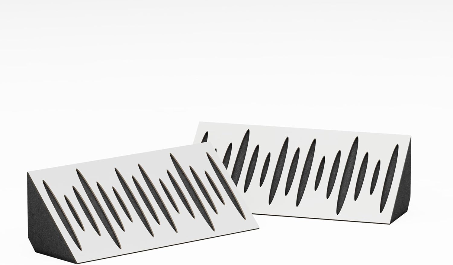 Amazon.com: (2 Pack) — Narrow Acoustic Bass Traps | Absorption ...
