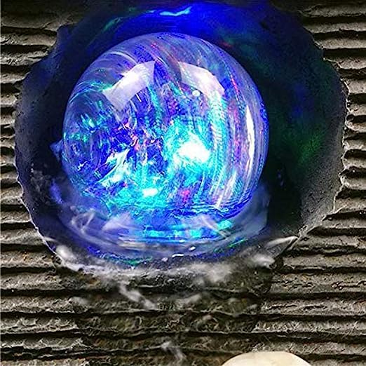 Water Fountain Spinning Crystal Glass Ball for Indoor Fountains | Home ...