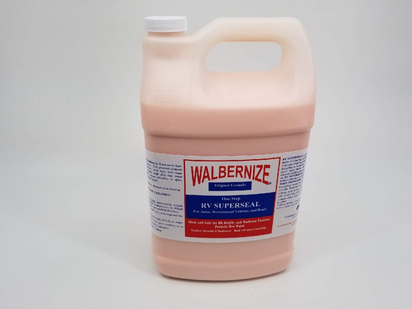 Amazon | Walbernize RV スーパーシール 自動車 RV エアストリーム ボート プレーン用 塗装を保護 1ガロン容器 ...