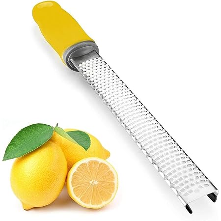 LEMCASE Lemon Zester and Cheese Grater - Citrus, Parmesan, Chocolate ...
