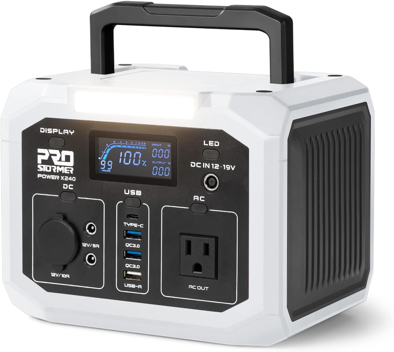 Amazon.co.jp: Prostormer Portable Power Supply, Large Capacity, Backup ...
