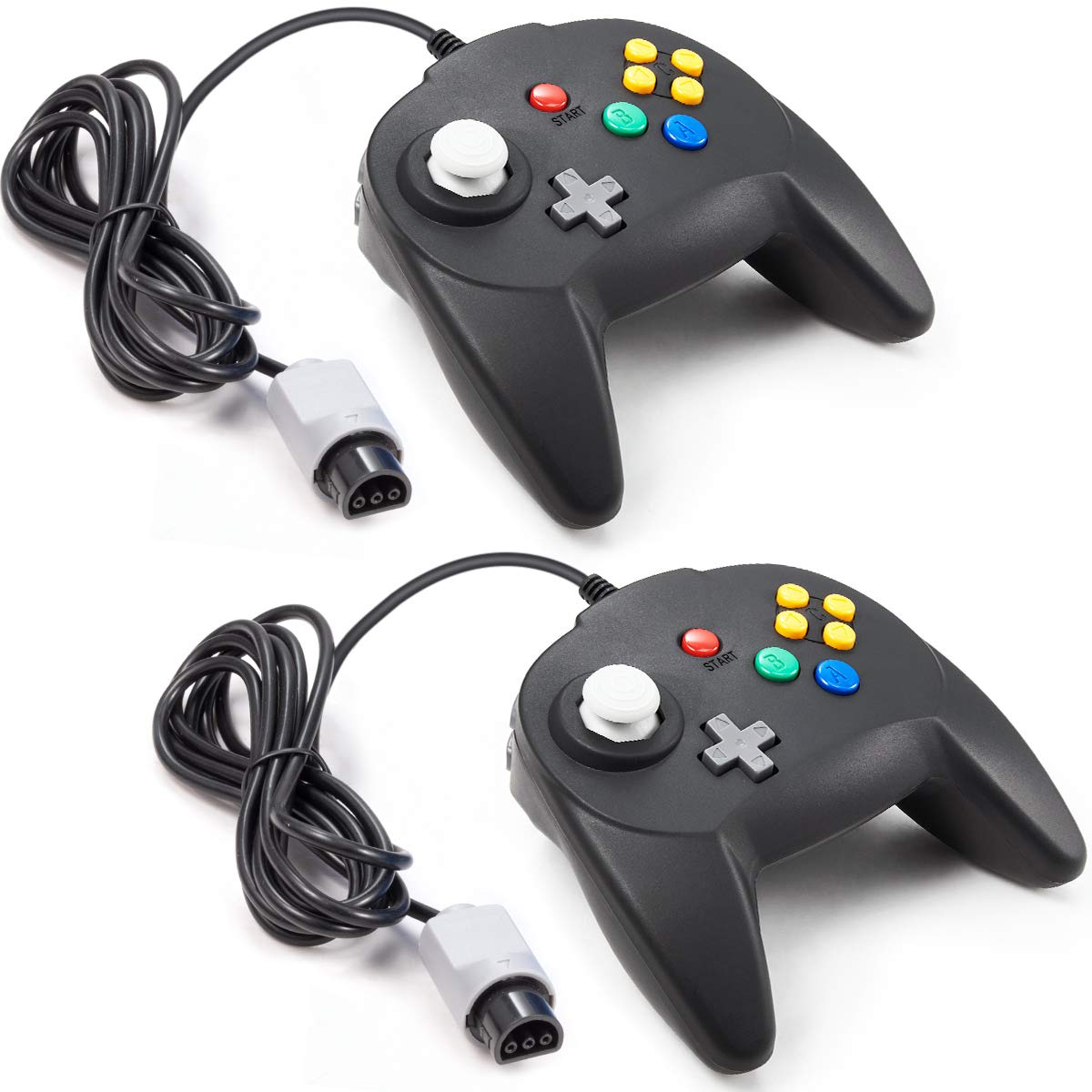 Amazon.com: miadore 2 pack Mini N64 Controller, Classic N64 Game Pad ...