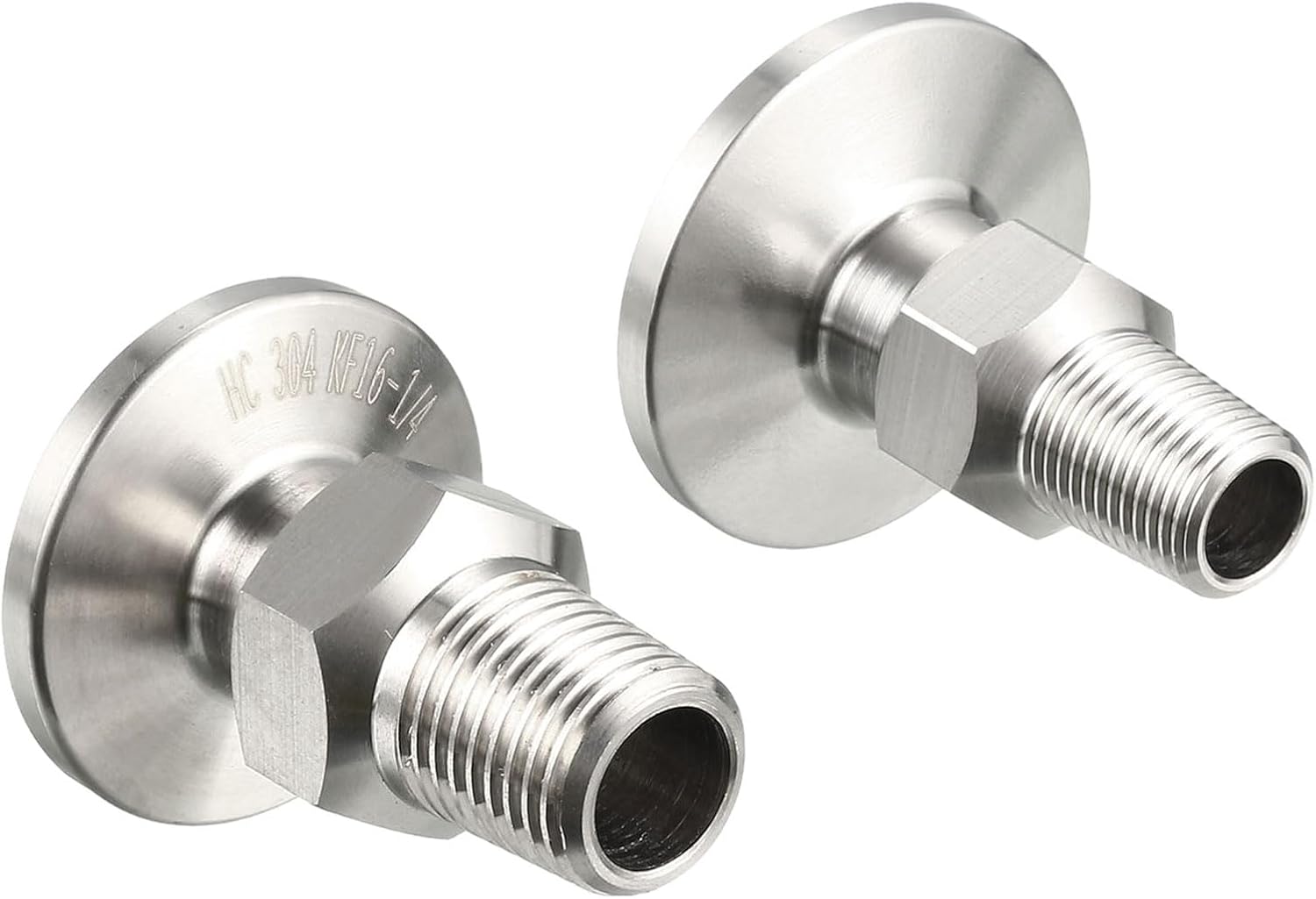 Amazon.com: MECCANIXITY Pipe Fitting KF16 Male Threaded 1/4 PT 1/8 PT ...