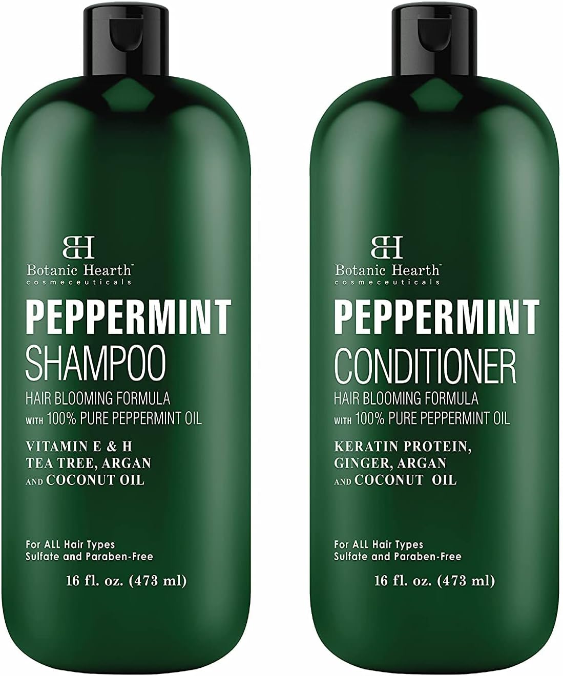 Amazon.com : First Botany, Mint Shampoo and Conditioner - Pure ...