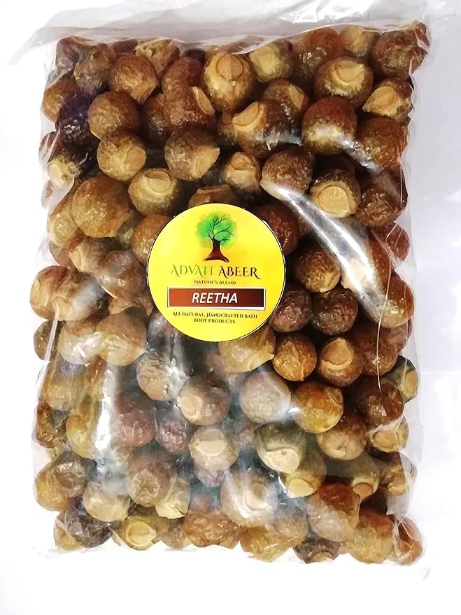 ADVATT ABEER Dried Reetha Nuts/Soapnuts for Hair (500g) : Amazon.in: Beauty