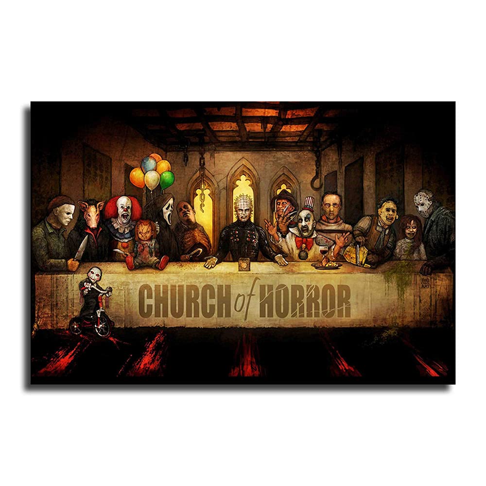 Buy SMW Horror Movie Michael Myers Jason Voorhees Freddy Krueger Terror ...