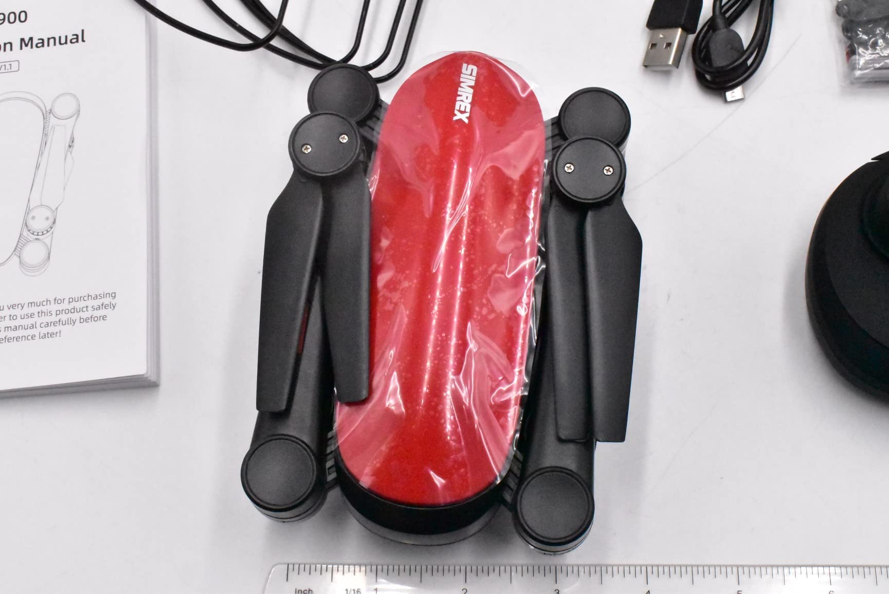 Amazon.com: SIMREX X900 Drone Optical Flow Positioning RC Quadcopter ...