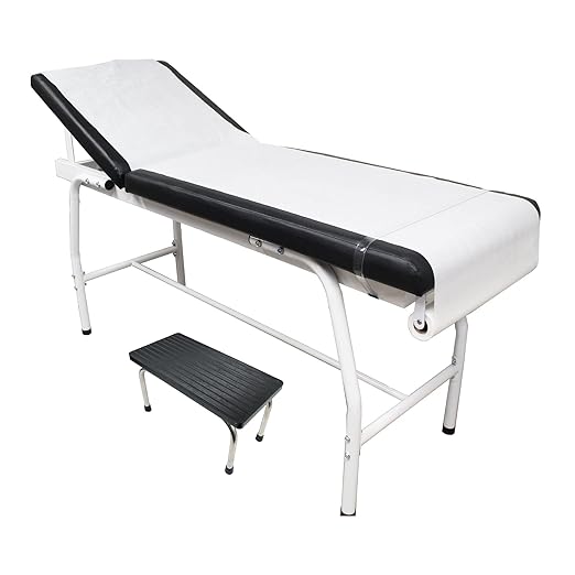 First Aid Bed with Stool, Examination Table, Medical Exam Table, Sports ...