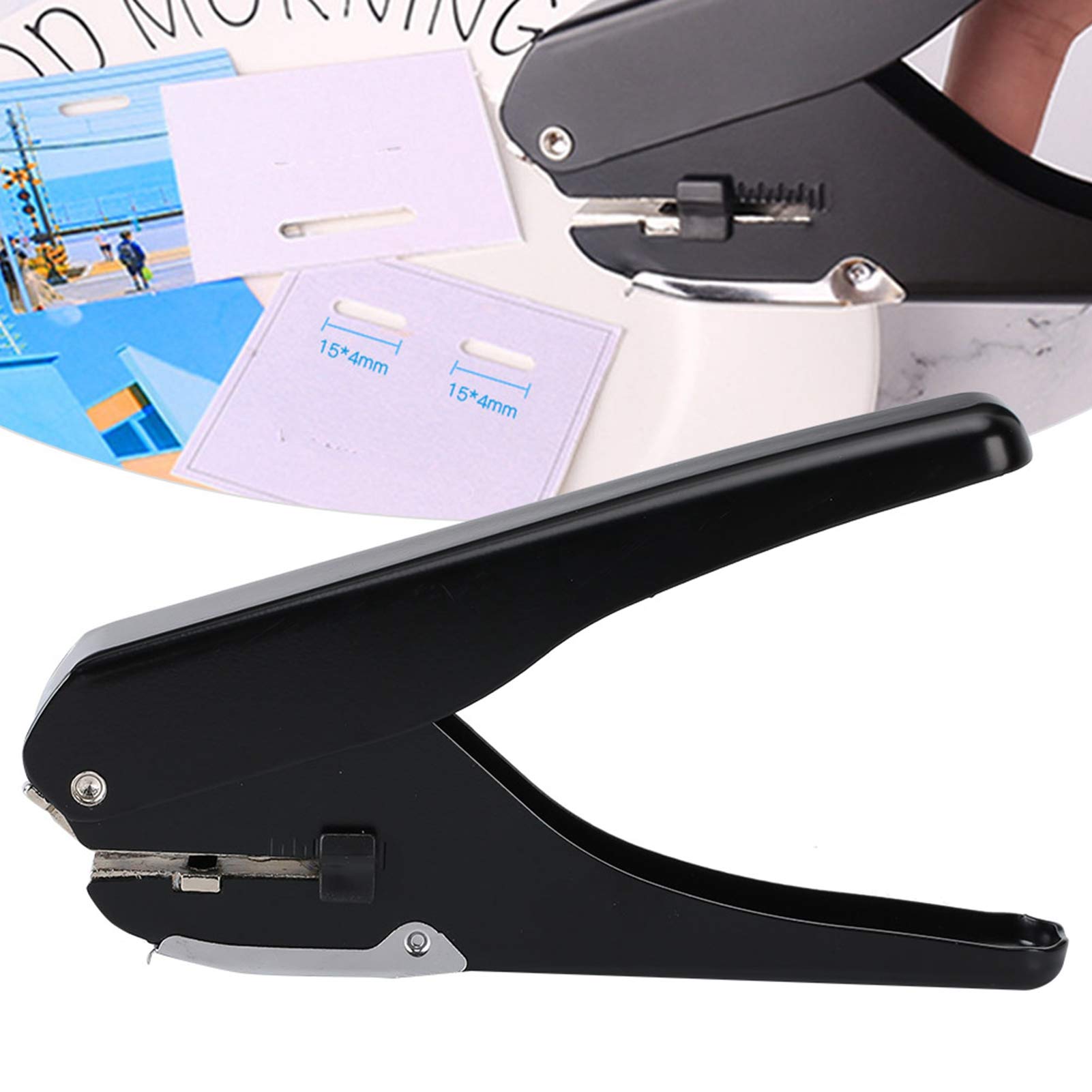 Snapklik.com : Slot Puncher Badge Hole Punch Tool Hand Held ID Card ...