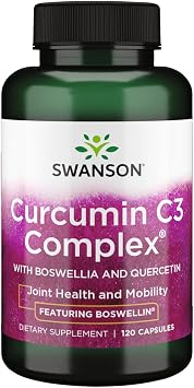 Amazon.com: Swanson Curcumin C3 Complex with Boswellia and Quercetin ...